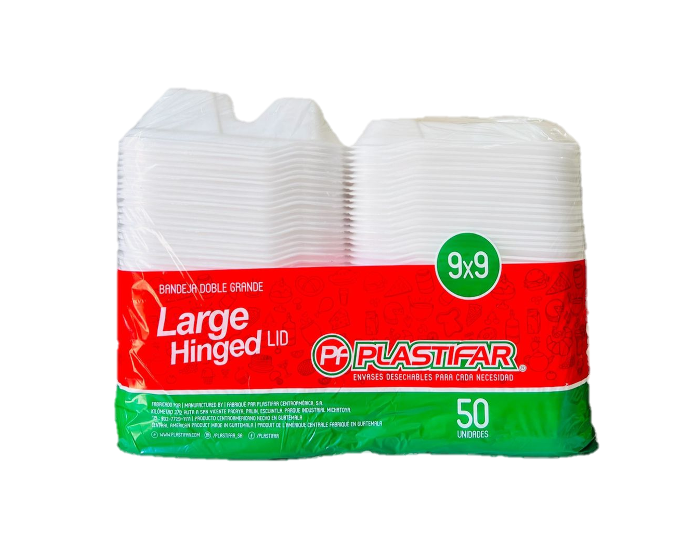 Bandeja 9X9 Foam Plastifar Sin Division 20/50 Millar – Distribuidora B&M