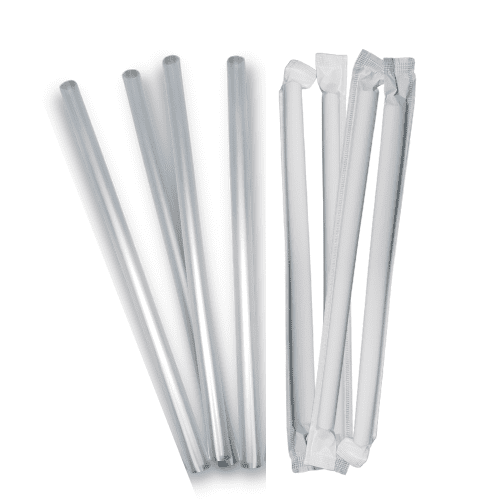 Pajilla Forrada Plastifar Smoothie 6mm (Negro y Transparente) 50/25 ...